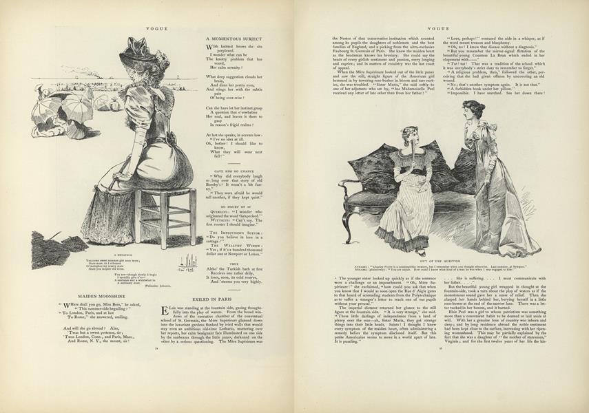 A Metaphor | Vogue | JULY 15, 1893