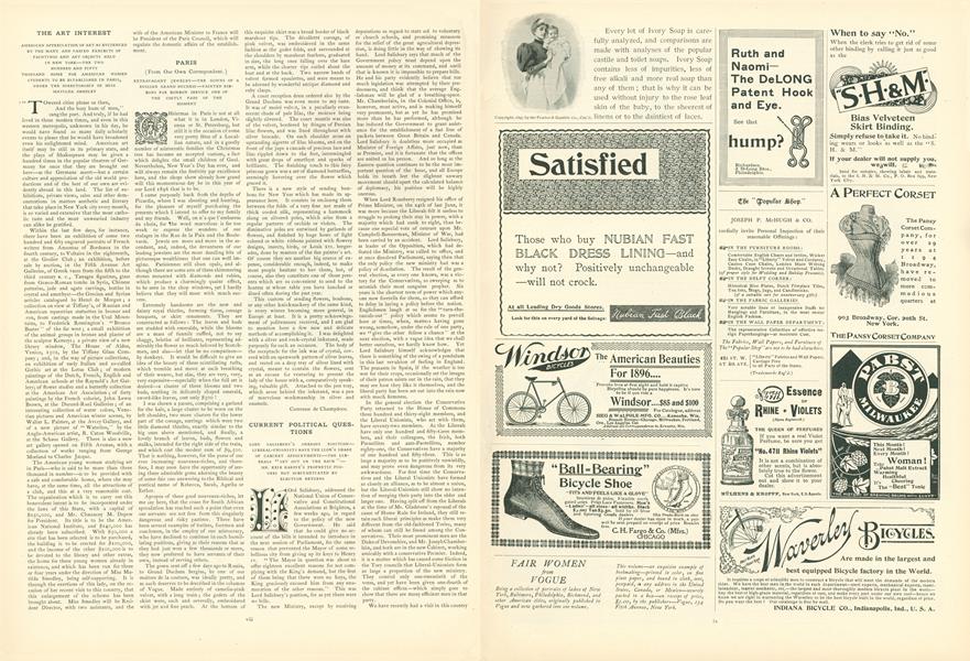 Current Political Questions: Lord Salisbury's Onerous Position ...