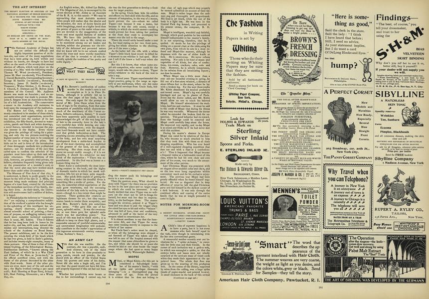 An Army Cat | Vogue | JUNE 4, 1896