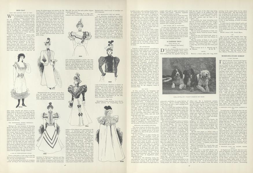 Her Day: From the Costume Point of View | Vogue | JANUARY 21, 1897