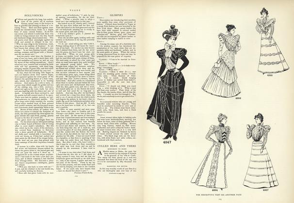 As Seen by Him: A Peep at Old-Time Costumes... | Vogue | AUGUST 19, 1897
