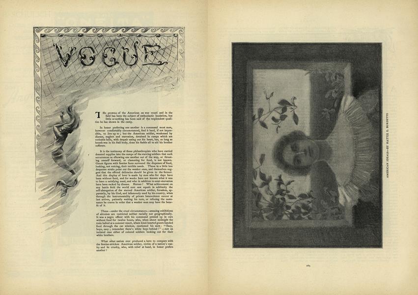 Social Topics: In Honor Preferring One Another | Vogue | SEPTEMBER 15, 1898