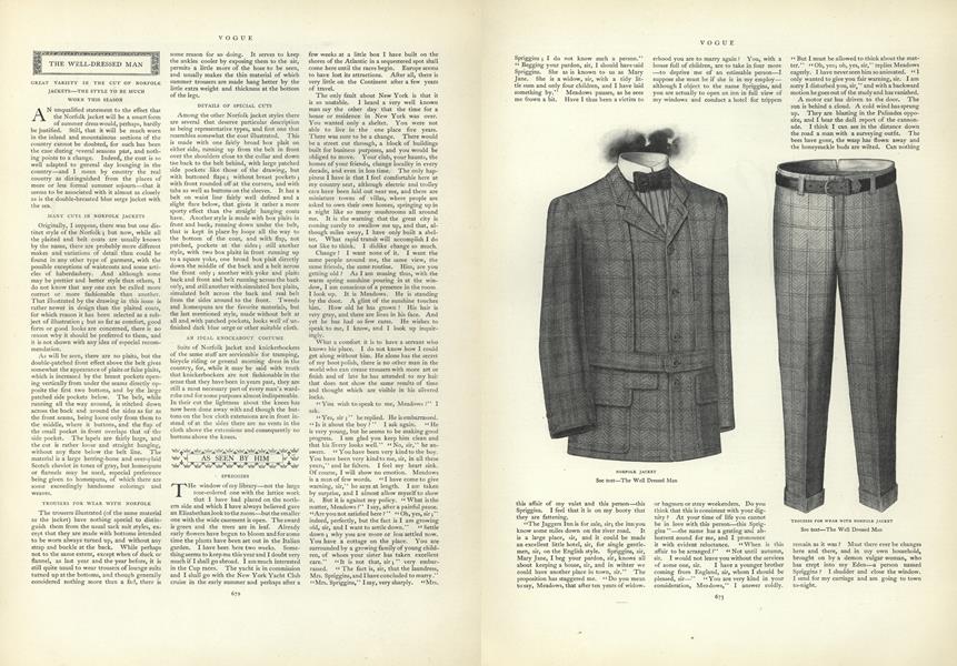 Spriggins | Vogue | MAY 7, 1903