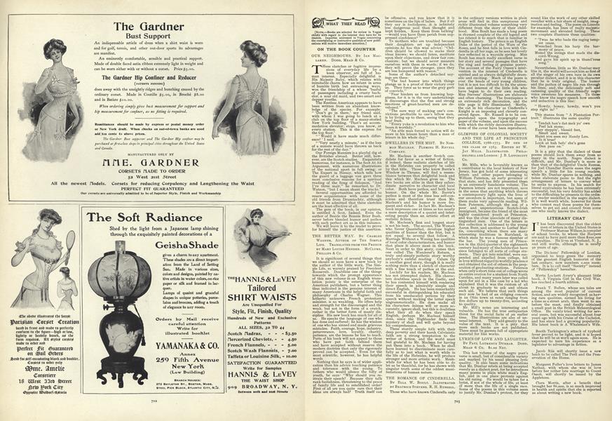 The Romance of Cinderella | Vogue | MAY 21, 1903