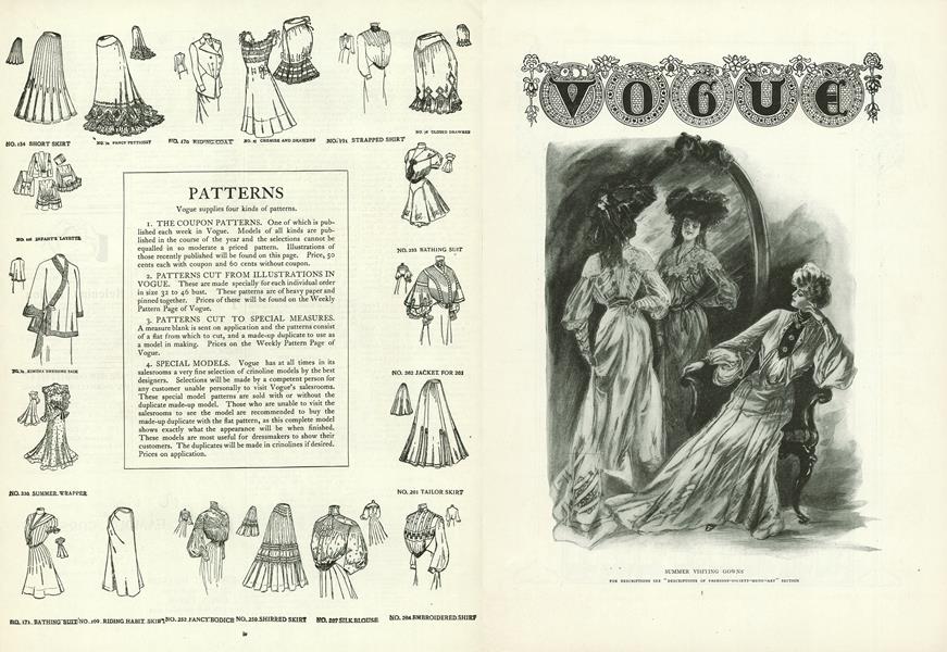 Patterns | Vogue | July 7, 1904