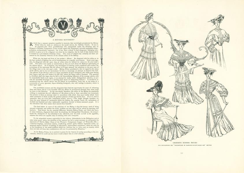 A Reform Movement | Vogue | August 18, 1904
