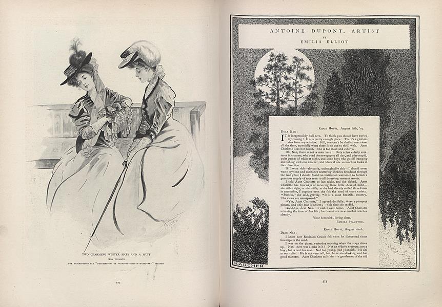 Antoine Dupont, Artist | Vogue | November 9, 1905