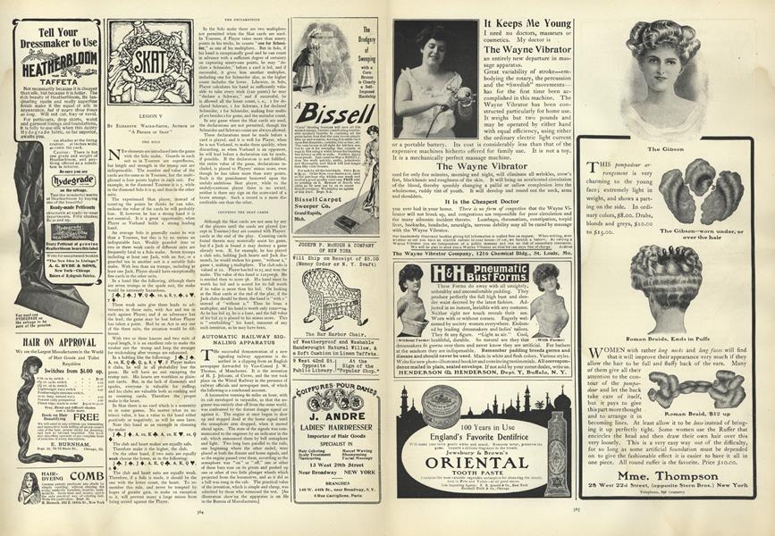 Automatic Railway Signaling Apparatus | Vogue | SEPTEMBER 19, 1907 Automatic Railway Signaling Apparatus | Vogue | SEPTEMBER 19, 1907