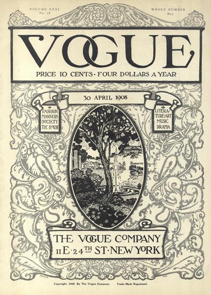 April 30 1908 | Vogue
