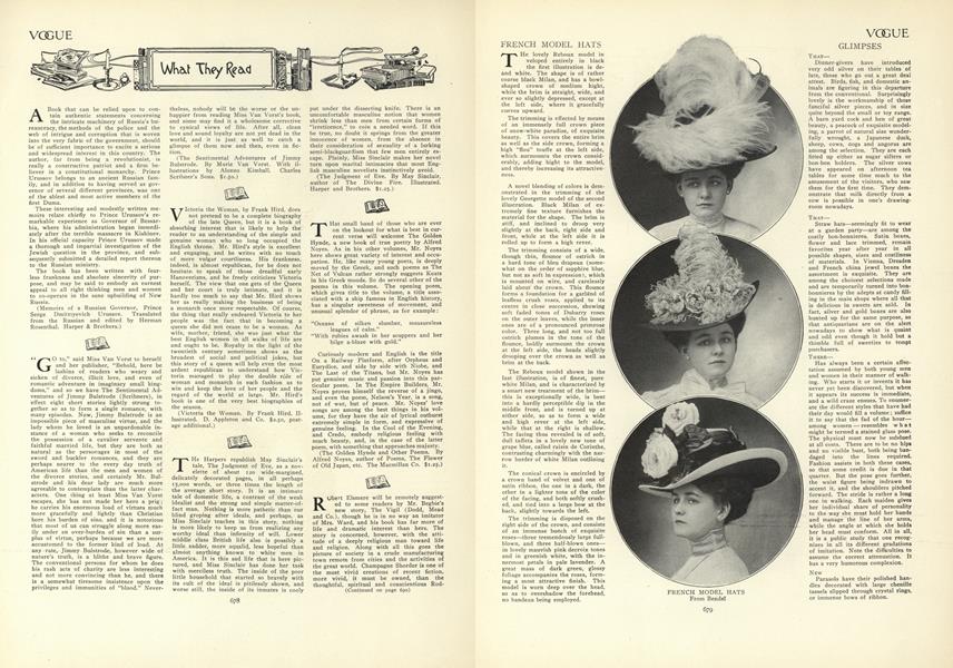 Glimpses | Vogue | MAY 14, 1908