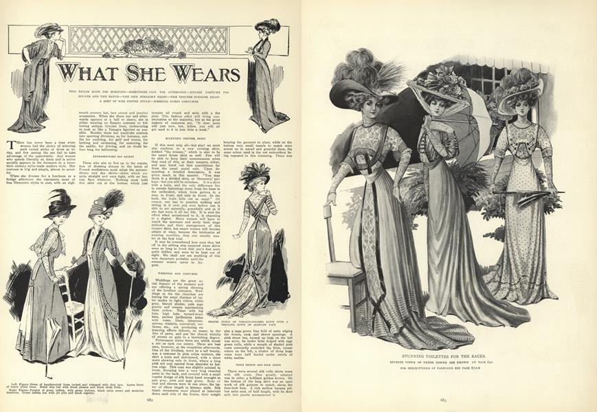 What She Wears | Vogue | MAY 14, 1908