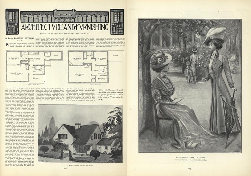 A $1,500 Plaster Cottage | Vogue | June 18, 1908