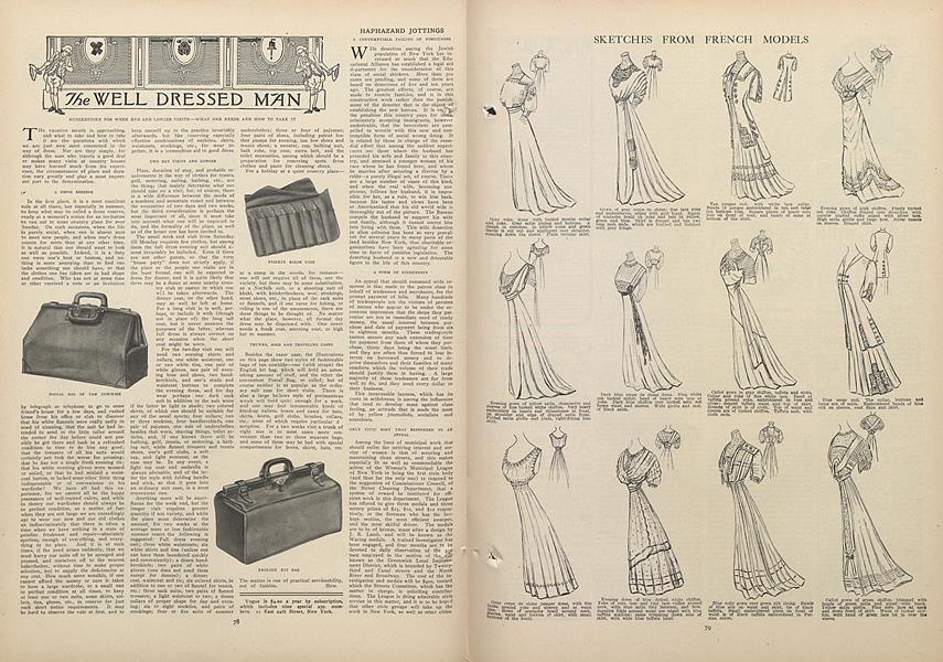 The Well Dressed Man | Vogue | JULY 16, 1908