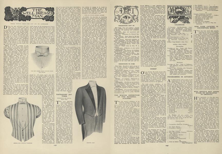 The Well Dressed Man | Vogue | DECEMBER 31, 1908