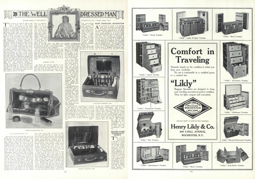 New Printing Invention | Vogue | JANUARY 21, 1909