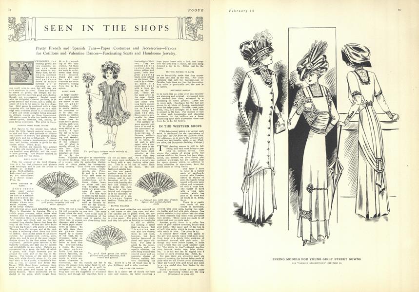 In the Western Shops | Vogue | FEBRUARY 12, 1910