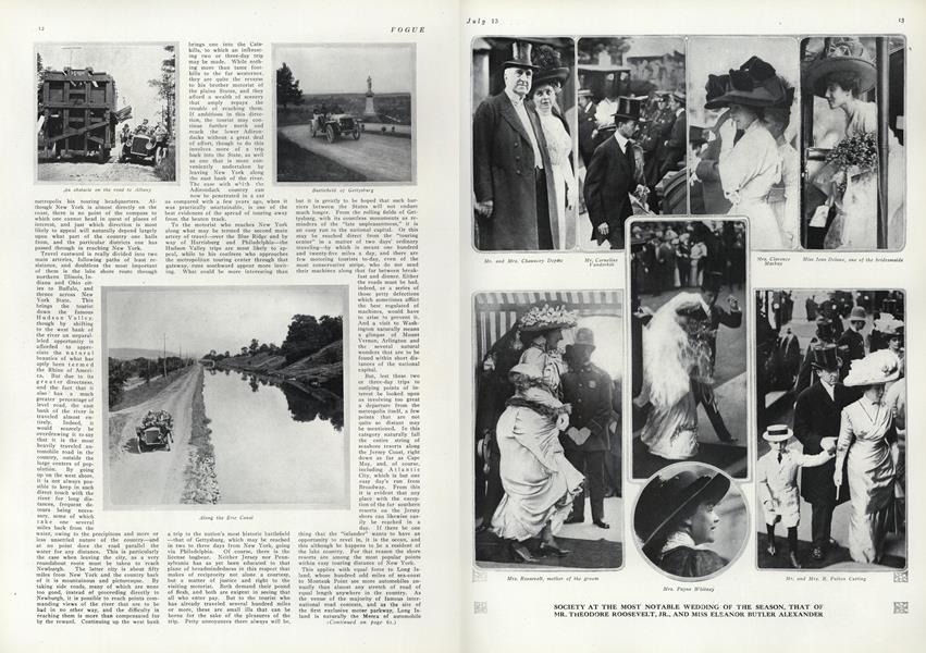 Society at the Most Notable Wedding of the Season, that of Mr. Theodore ...