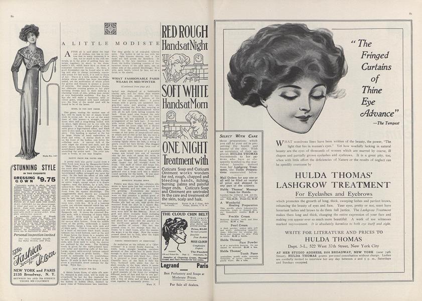 A Little Modiste | Vogue | FEBRUARY 1, 1911