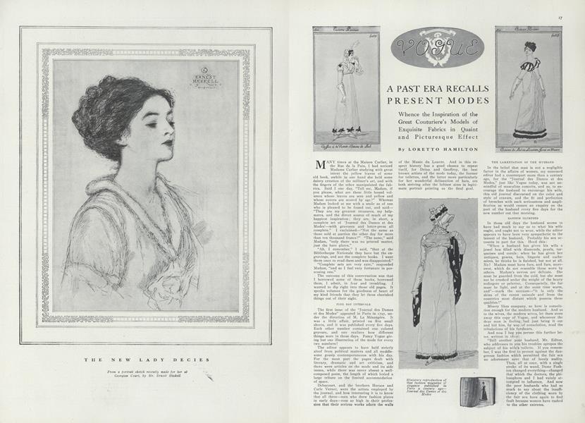 The New Lady Decies | Vogue | MARCH 1, 1911