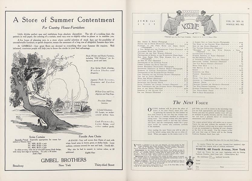 Vogue is published on the first and fifteenth of every month... | Vogue ...