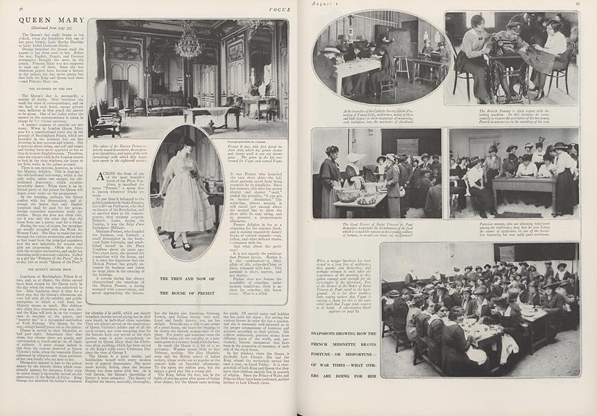 The Then and Now of the House of Prement | Vogue | AUGUST 1, 1915