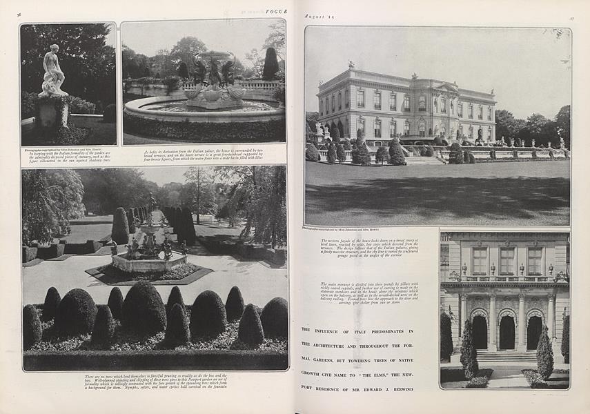 The Influence of Italy Predominates in the Architecture and Throughout ...