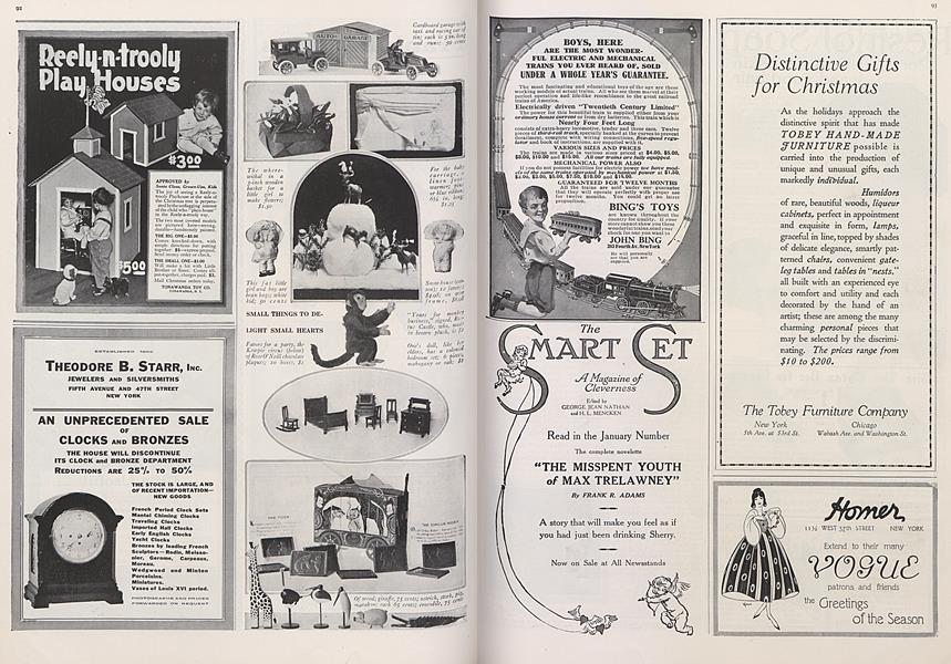 Small Things to Delight Small Hearts | Vogue | December 15, 1915