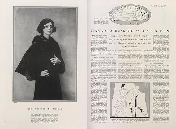 The Bride's Linen Chest | Vogue | MAY 1, 1917