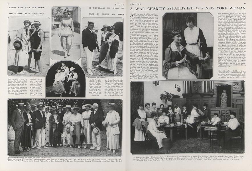 At Palm Beach | Vogue | April 15, 1918