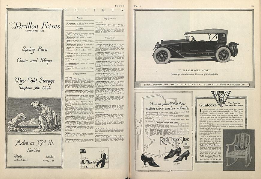 Society | Vogue | May 1, 1918