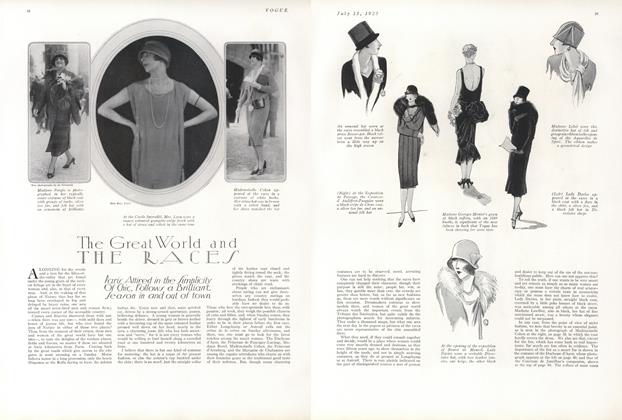 What They Read | Vogue | JULY 15, 1925