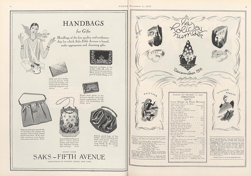 | Vogue | December 1, 1925