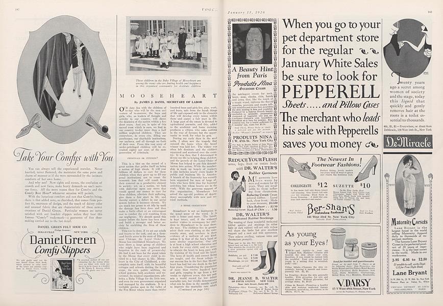 Mooseheart | Vogue | January 15, 1926