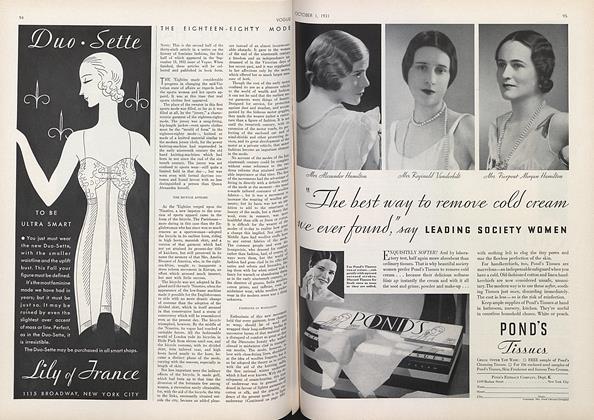 On Her Dressing-Table | Vogue | OCTOBER 1, 1931