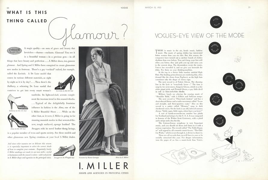Of the Mode | Vogue | MARCH 15, 1933