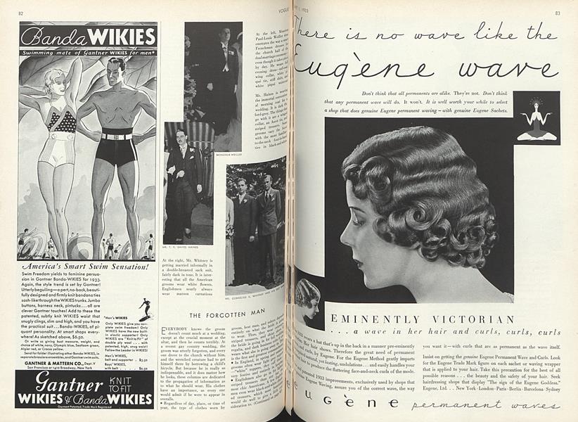 The Forgotten Man | Vogue | MAY 1, 1933