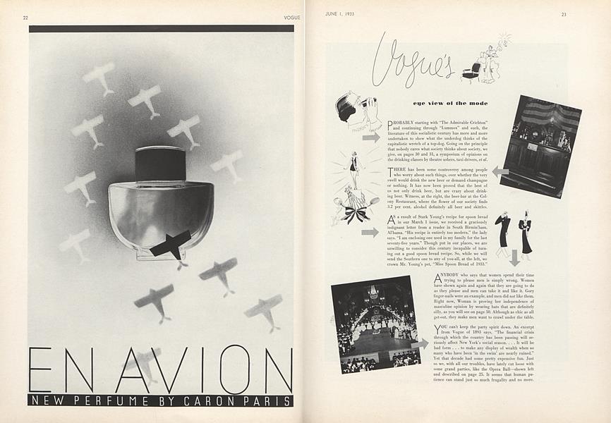 Vogue's Eye View | Vogue | JUNE 1, 1933