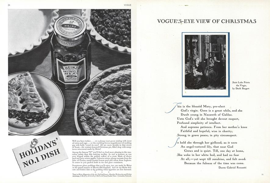 Of Christmas | Vogue | DECEMBER 15, 1936