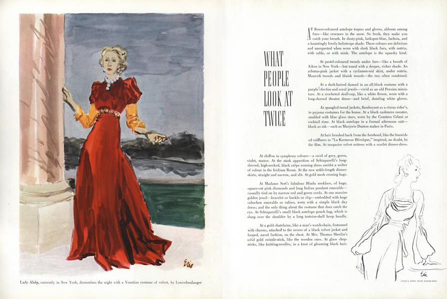 Lady Abdy | Vogue | JANUARY 15, 1937