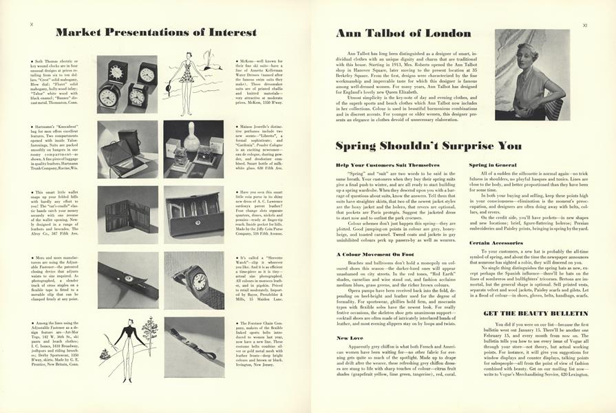 Ann Talbot of London | Vogue | FEBRUARY 1, 1937