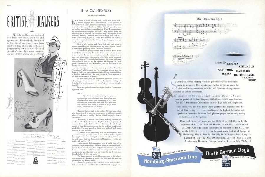 In a Civilized Way | Vogue | APRIL 15, 1937