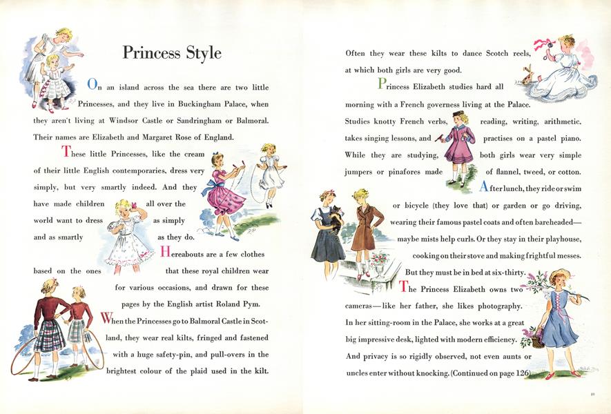 Princess Style | Vogue | MAY 1, 1937