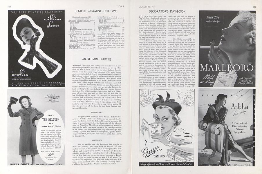 Decoration by George Frelinghuysen/Alice Marks' Picture Tables ...