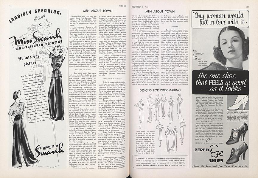 Designs for Dressmaking | Vogue | October 1, 1937