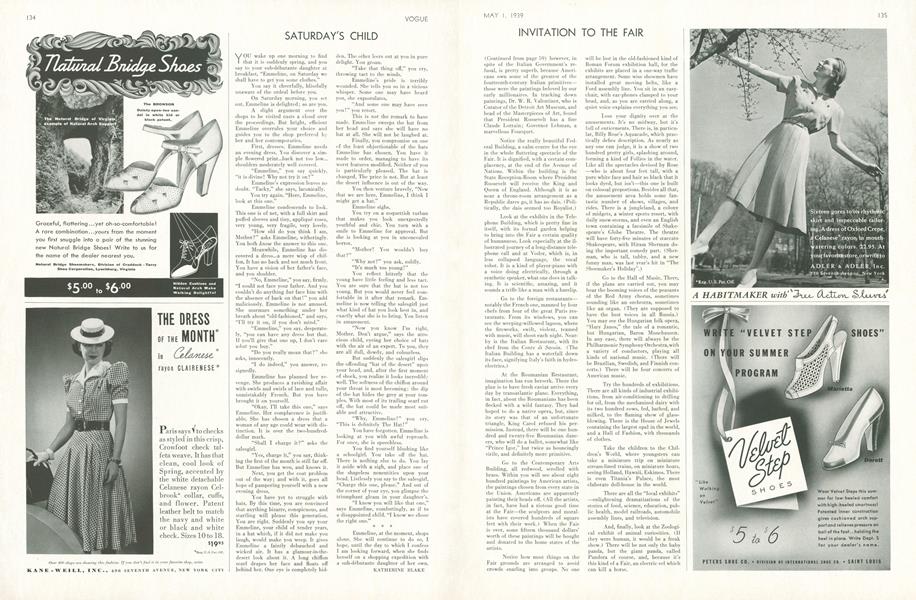 Saturday's Child | Vogue | MAY 1, 1939