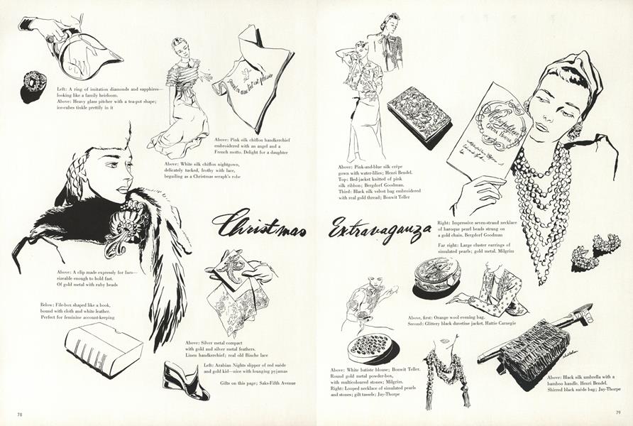 Christmas Extravaganza | Vogue | DECEMBER 1, 1939