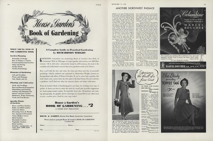 Another Northwest Passage | Vogue | September 15, 1940