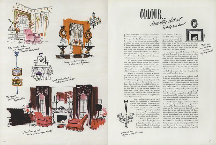 Colour–Decorating Short Cut | Vogue | JANUARY 15, 1942