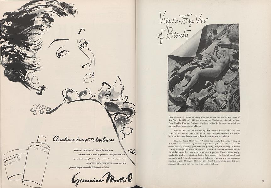Vogue's - Eye View of Beauty | Vogue | MAY 15, 1942