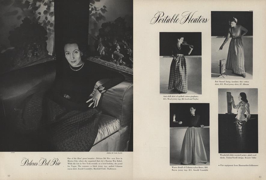 Dolores Del Rio | Vogue | JANUARY 1, 1943